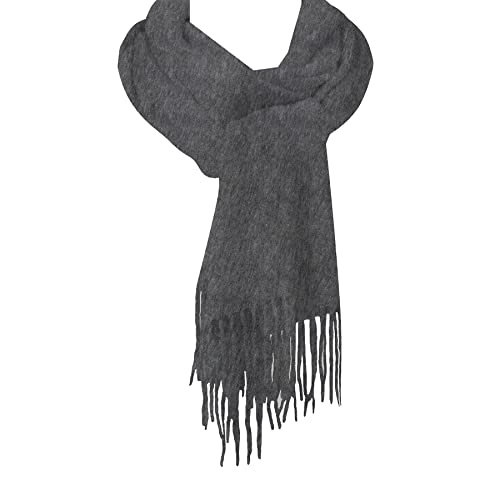 MERINOSNUG Merino Wool Alpaca Scarf Australian Women's Pashmina Shawl Wraps for Evening Dress Wedding Warm Long Large