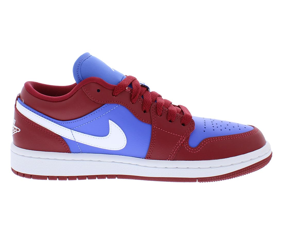 Jordan Womens WMNS air Jordan 1 Low DC0774 604 Pomegranate/Medium Blue - Size 9W