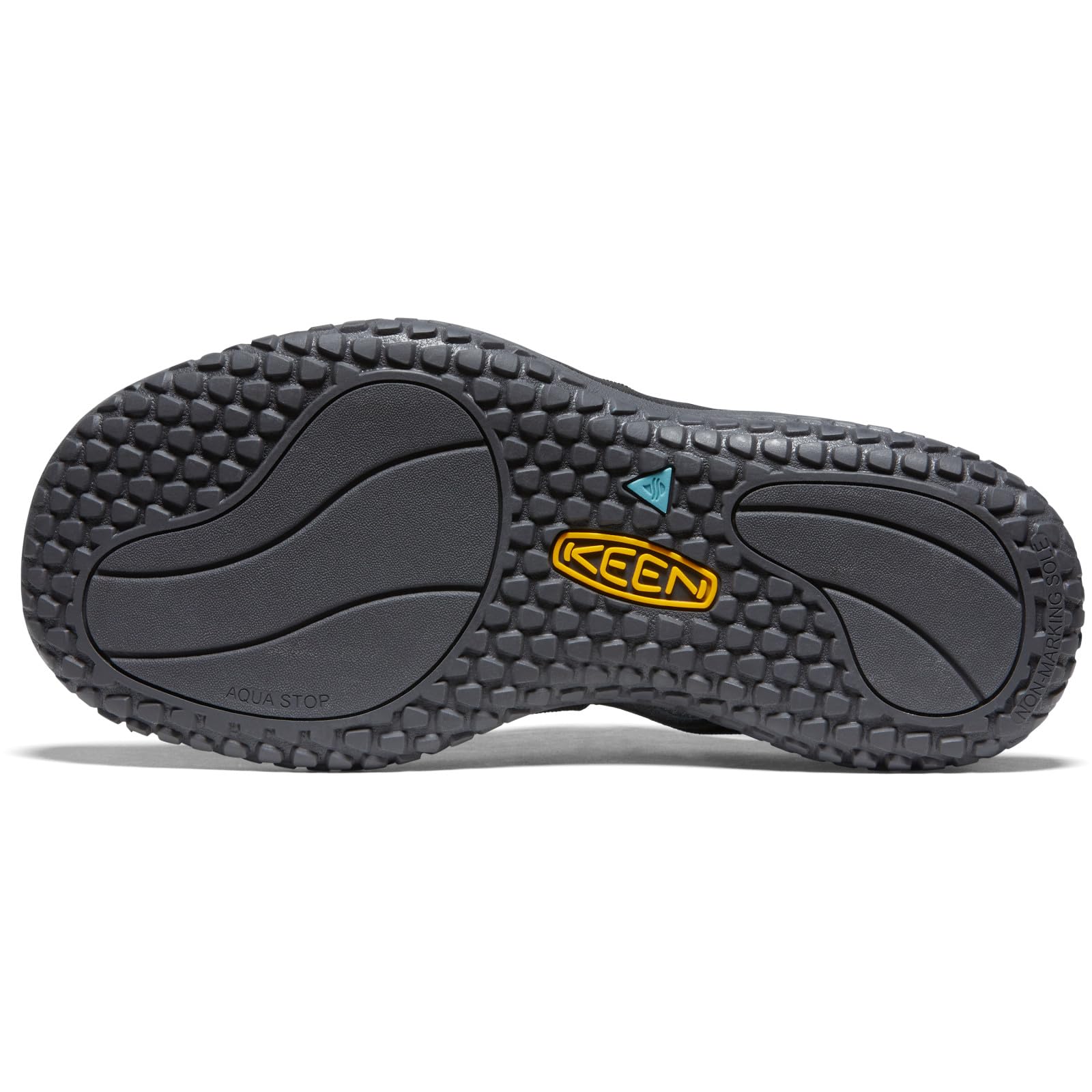 KEEN Men's SOLR High Performance Sport Closed Toe Water Water Shoe, Black/Gold, 9 US