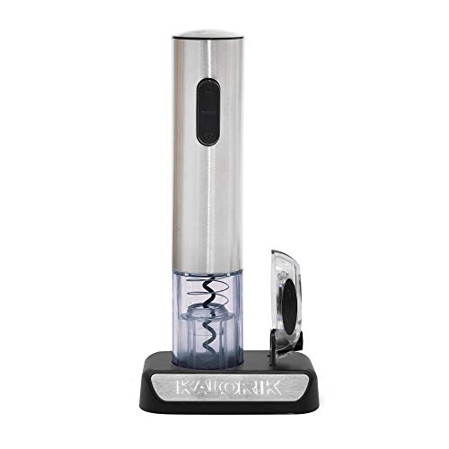 Kalorik Wine Opener, 30-Bottle, Stainless Steel