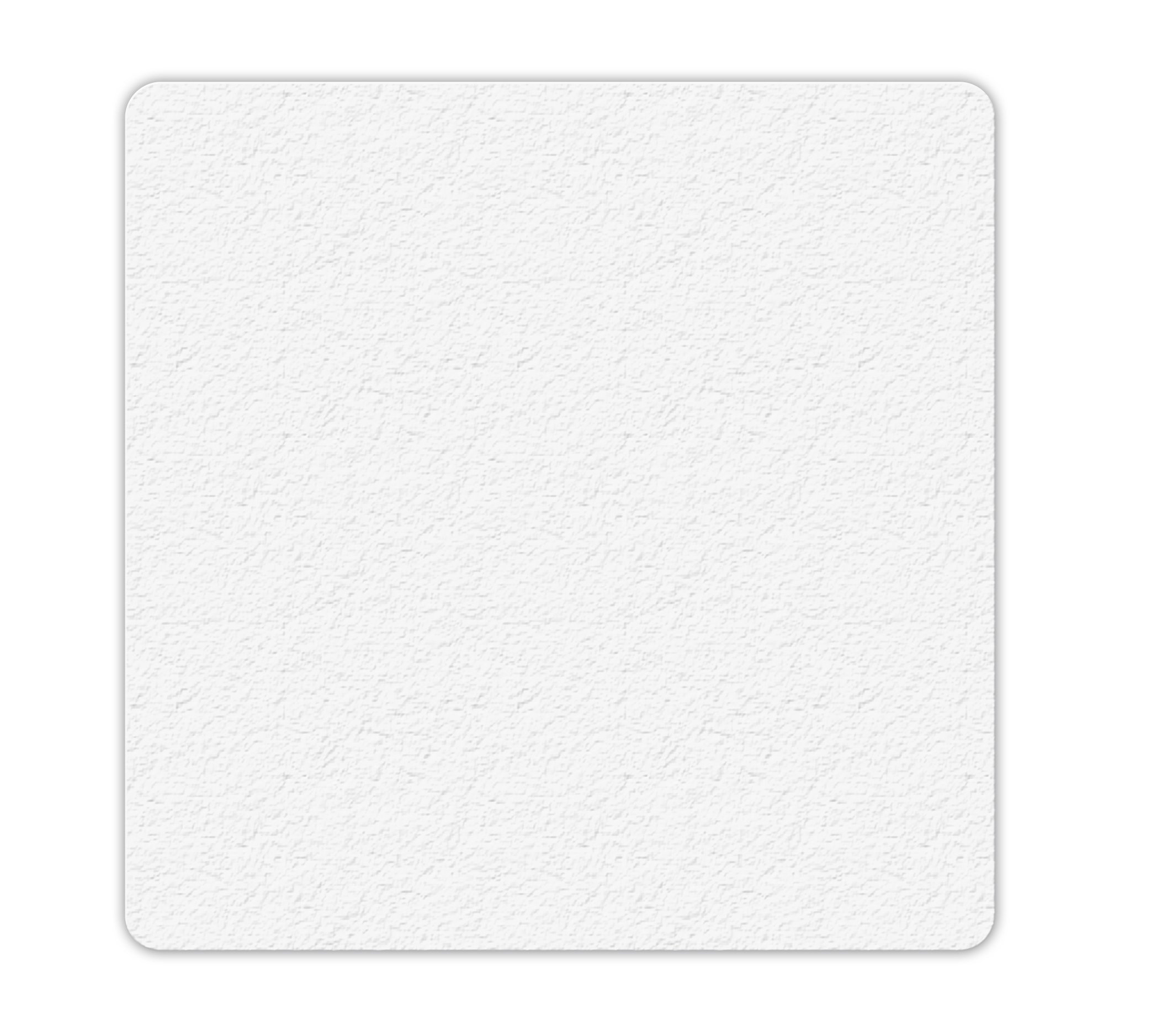 INCOM Manufacturing: Workplace Marker 6" Square, White (Pack of 25)