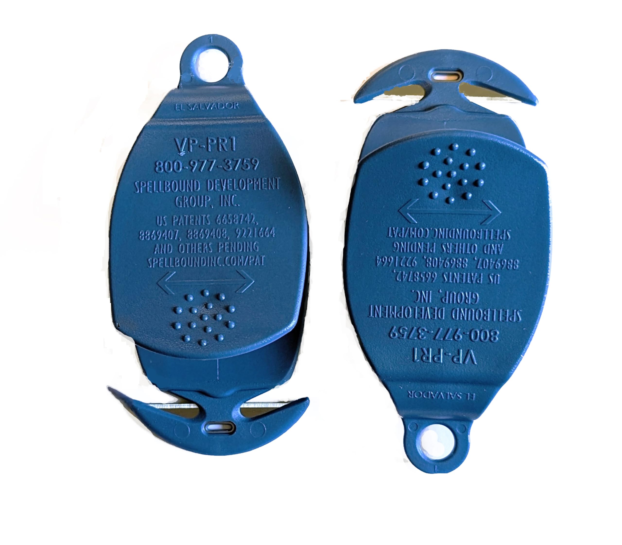 Viper Pro MD 3 Pack Multi-Purpose Safety Cutter/Bag Opener, Metal Detectable (Ergonomic, 3, Piece)