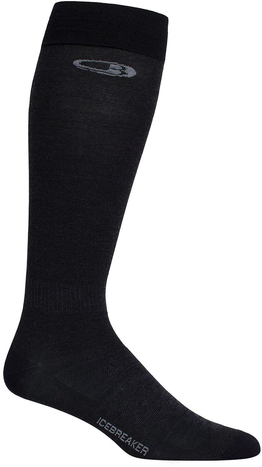 Icebreaker Merino Men's Snow Light Liner OTC Socks, X-Large, Black