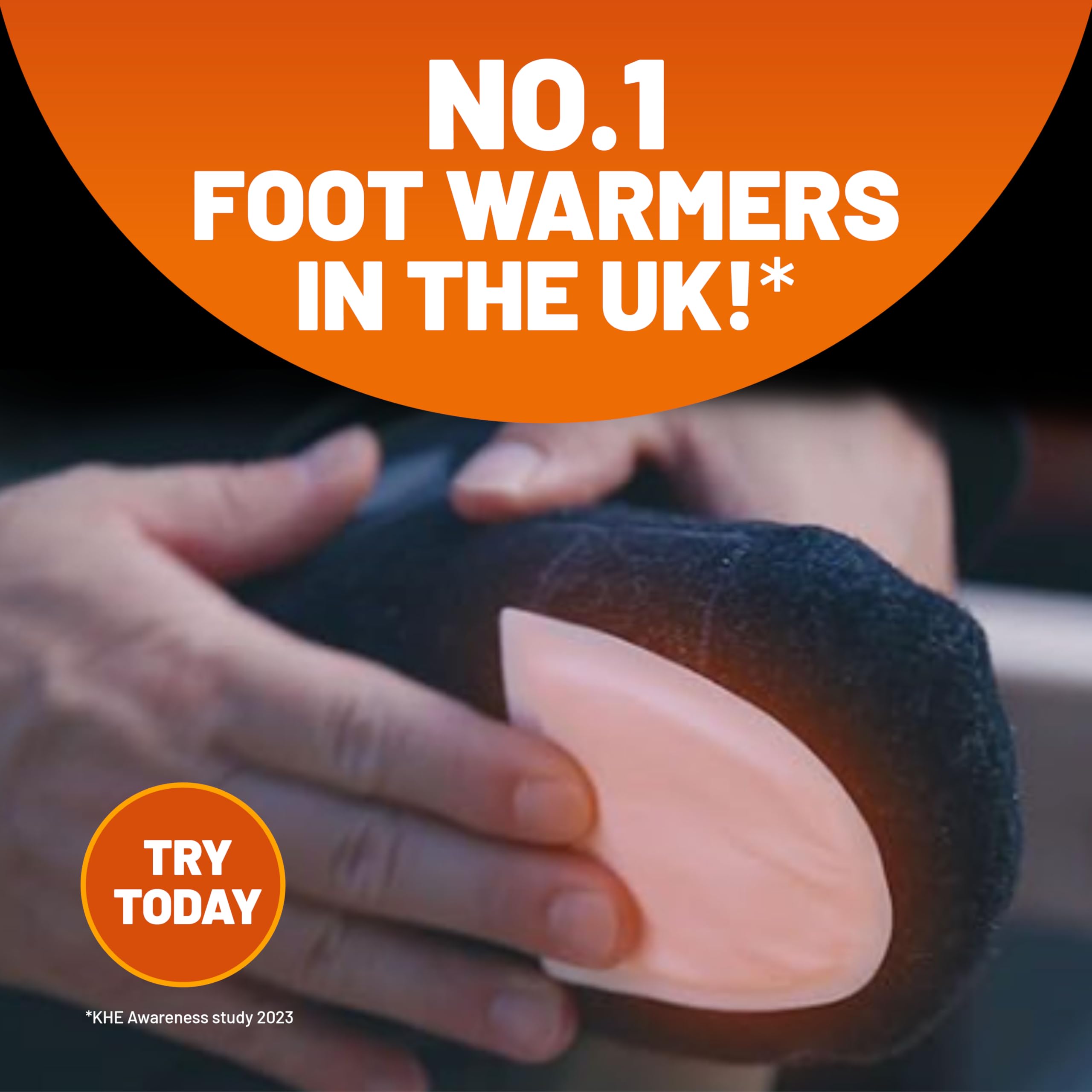 HotHands Foot Warmers - 8 Hours of Heat - Air Activated - Ready to use,2 Count (Pack of 20)