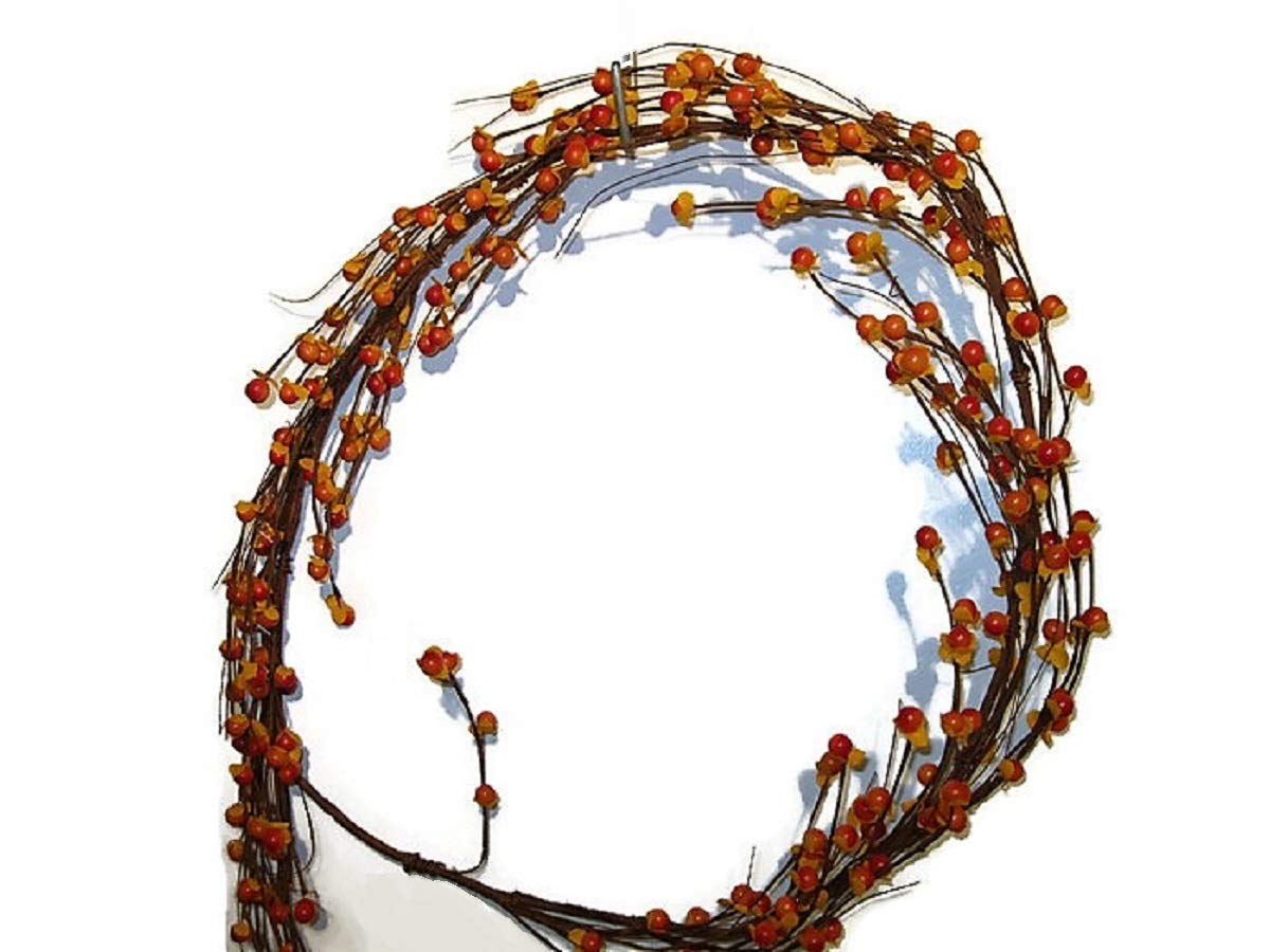 Impressive Autumn Bittersweet Garland 51"