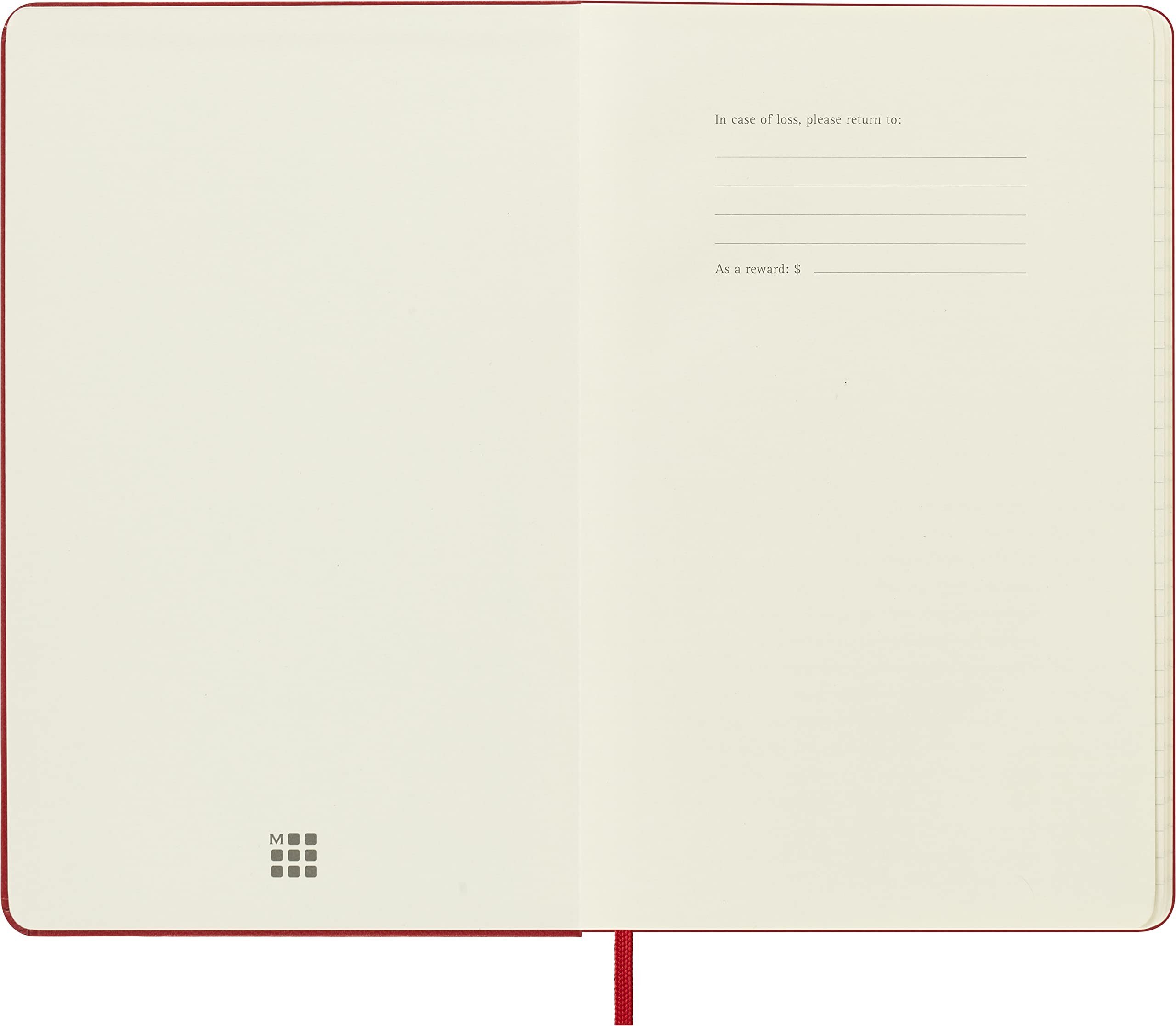 Moleskine Classic 18 Month 2022-2023 Weekly Planner, Hard Cover, Large (5" x 8.25"), Scarlet Red