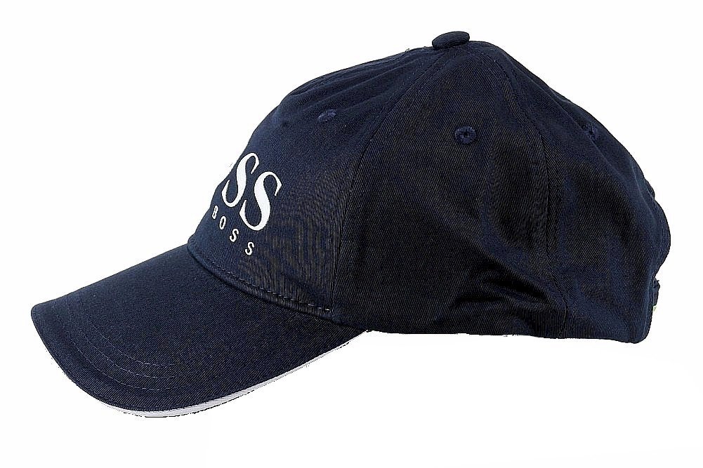 Hugo Boss Mens Green Baseball Hats 50247149 (Navy)