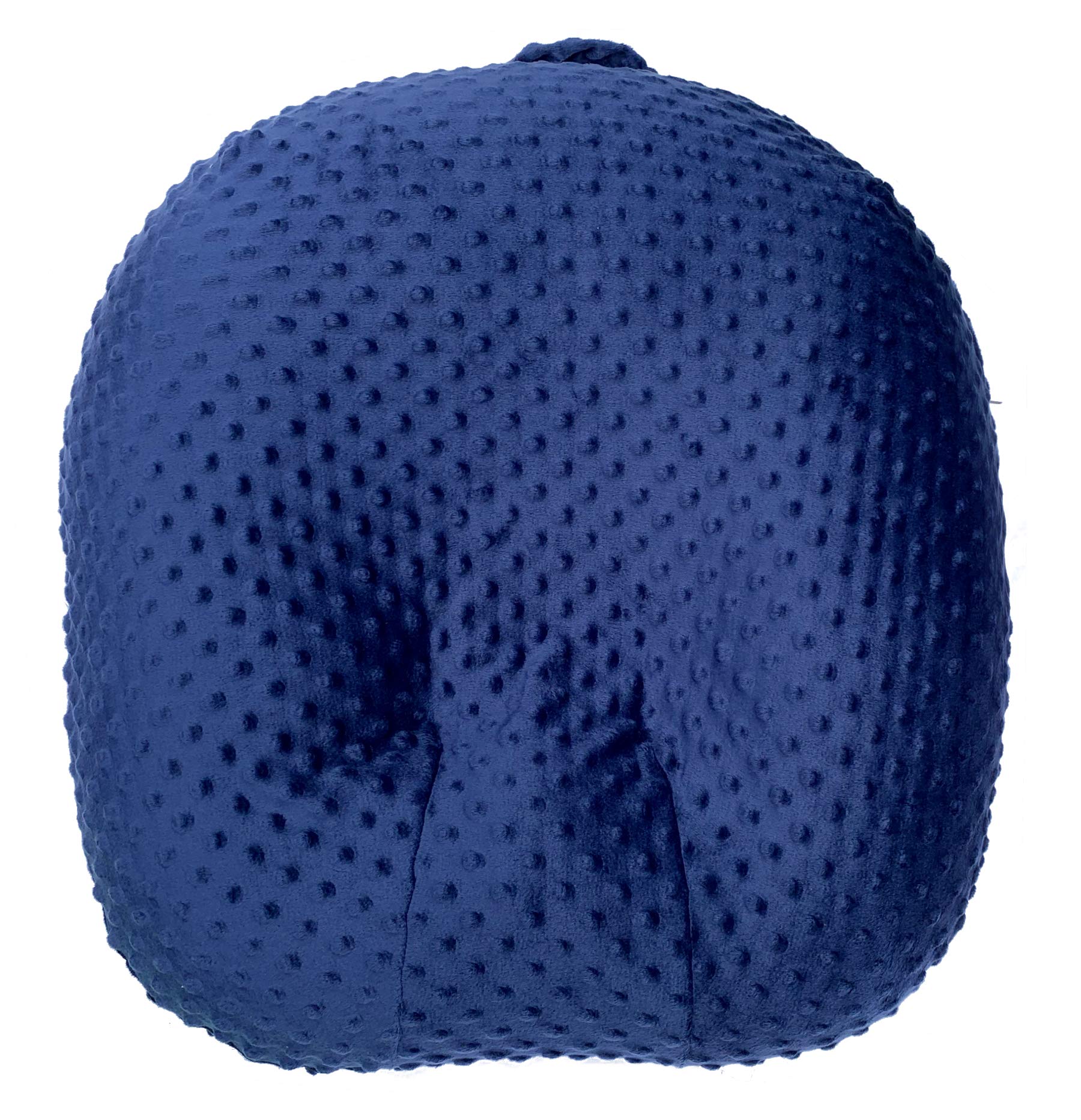 KiddyKlouds Baby Lounger Cover | Newborn Lounger Removable Cover | Minky Fabric (Navy)