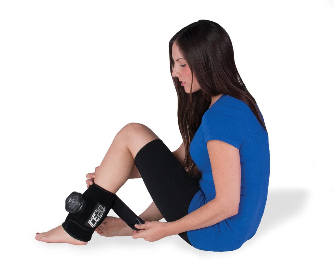 ICE 20 Elbow Small Knee Bag Packs Real Neoprene Therapy Compression Latex Wrap