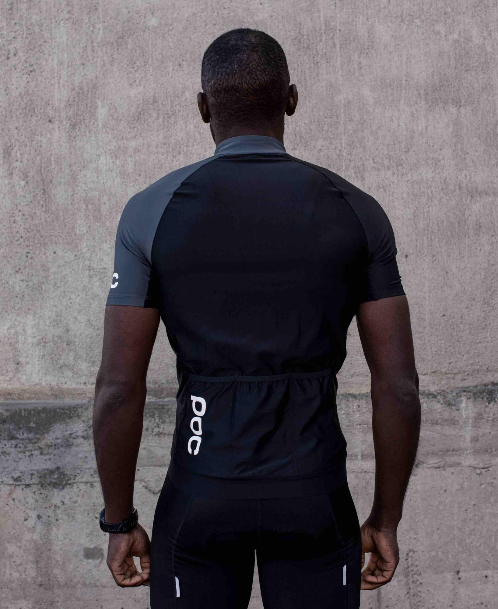M's Essential Road Mid Jersey Uranium Black/Sylvanite Grey / M