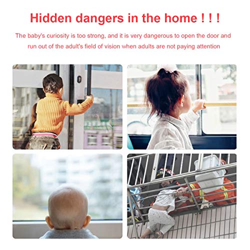 Jakuva 10 Pack Door Knob Safety Cover for Kids,Child Proof Door Knob Locks of Lockable Design, Fitting Most Knobs for Children Safety(White)