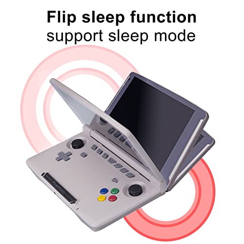 Powkiddy X18S Handheld Game Console, Portable Retro Video Game Console with Android 11 System Built-in 20,000 Games, Handheld Video Games Player with 4G+64G TF Card 5.5 Inch IPS Screen