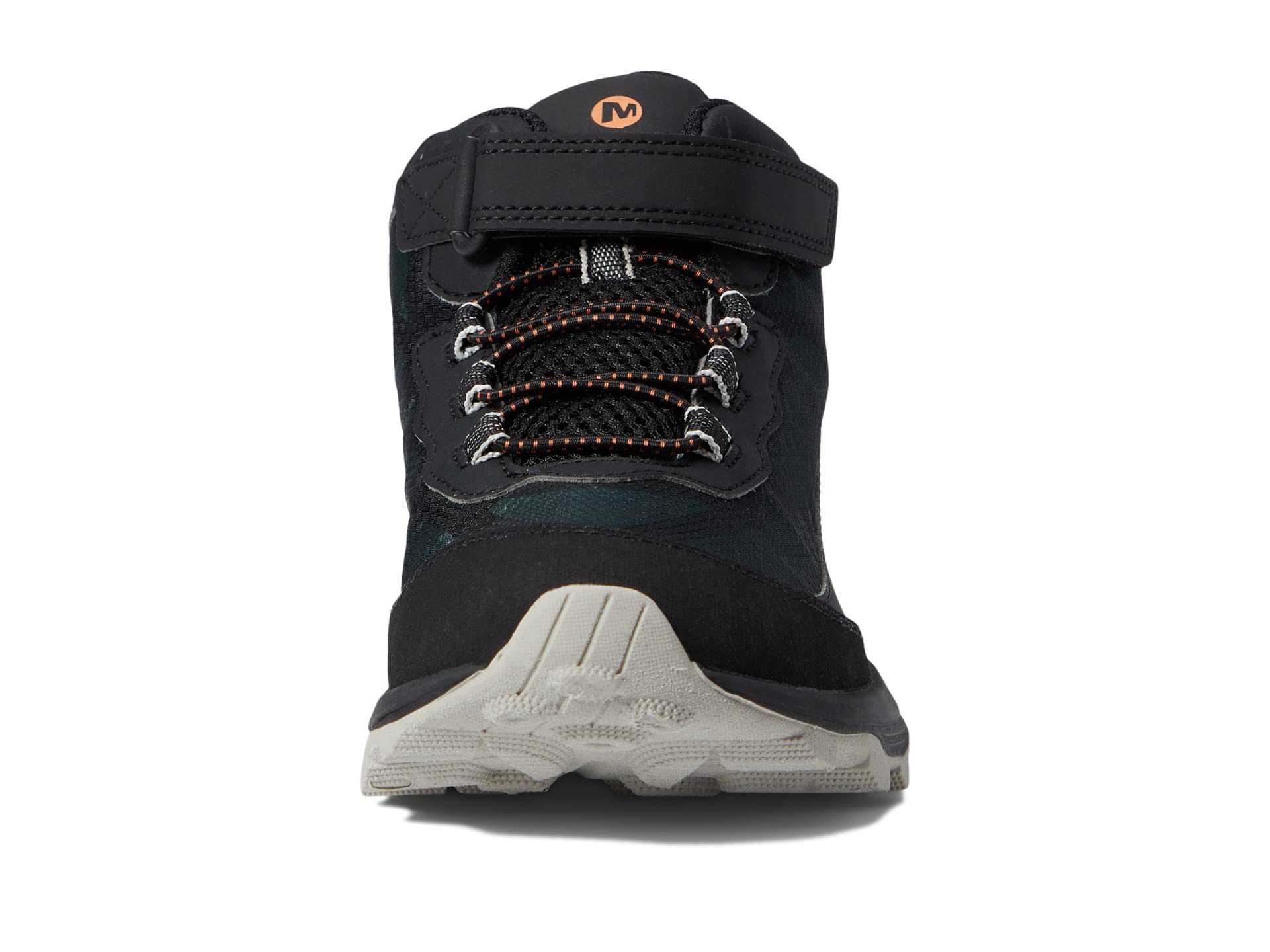 Merrell Moab Speed MID A/C WTRPF Hiking Boot, Black, 5 US Unisex Big Kid