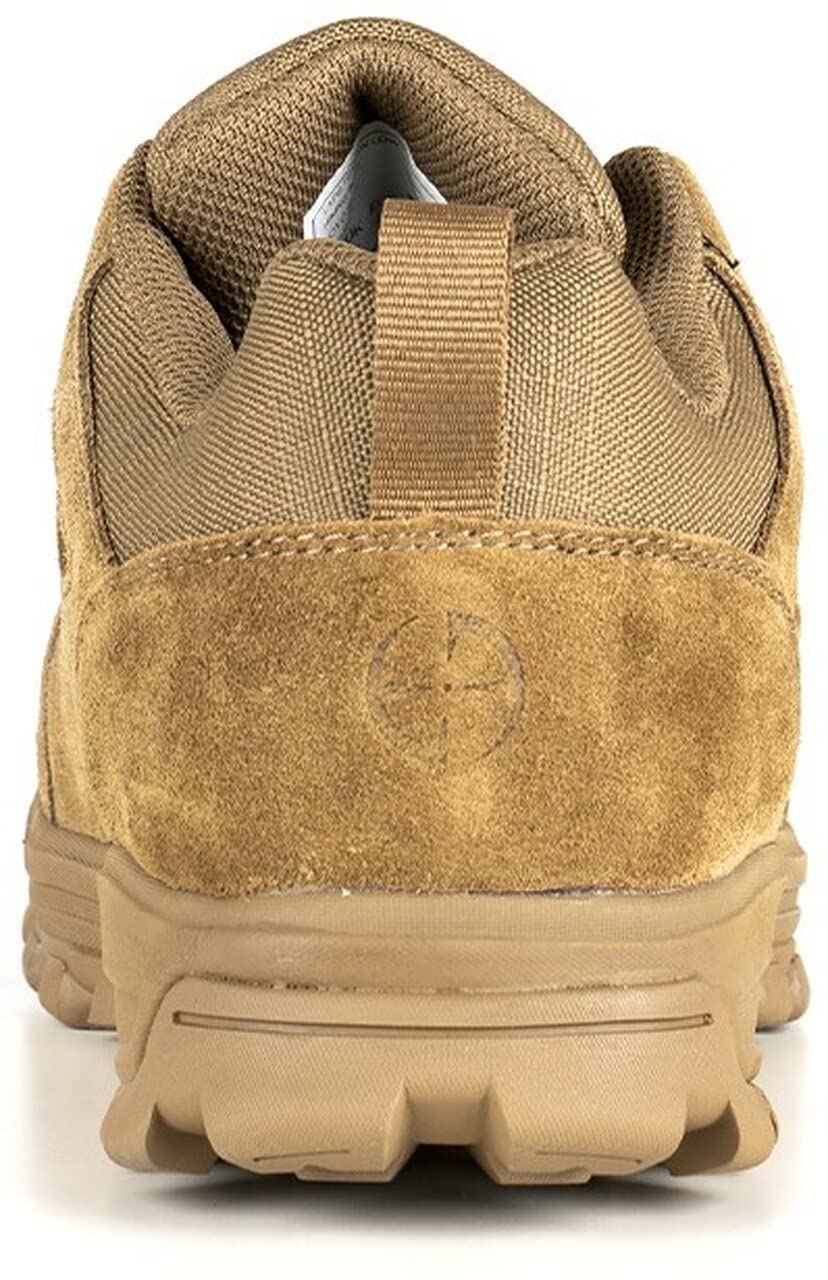 LA Police Gear LAPG Terrain Coyote Low Hiking Boots for Men, Men's Lightweight Hiking Boots - 10.5-Standard