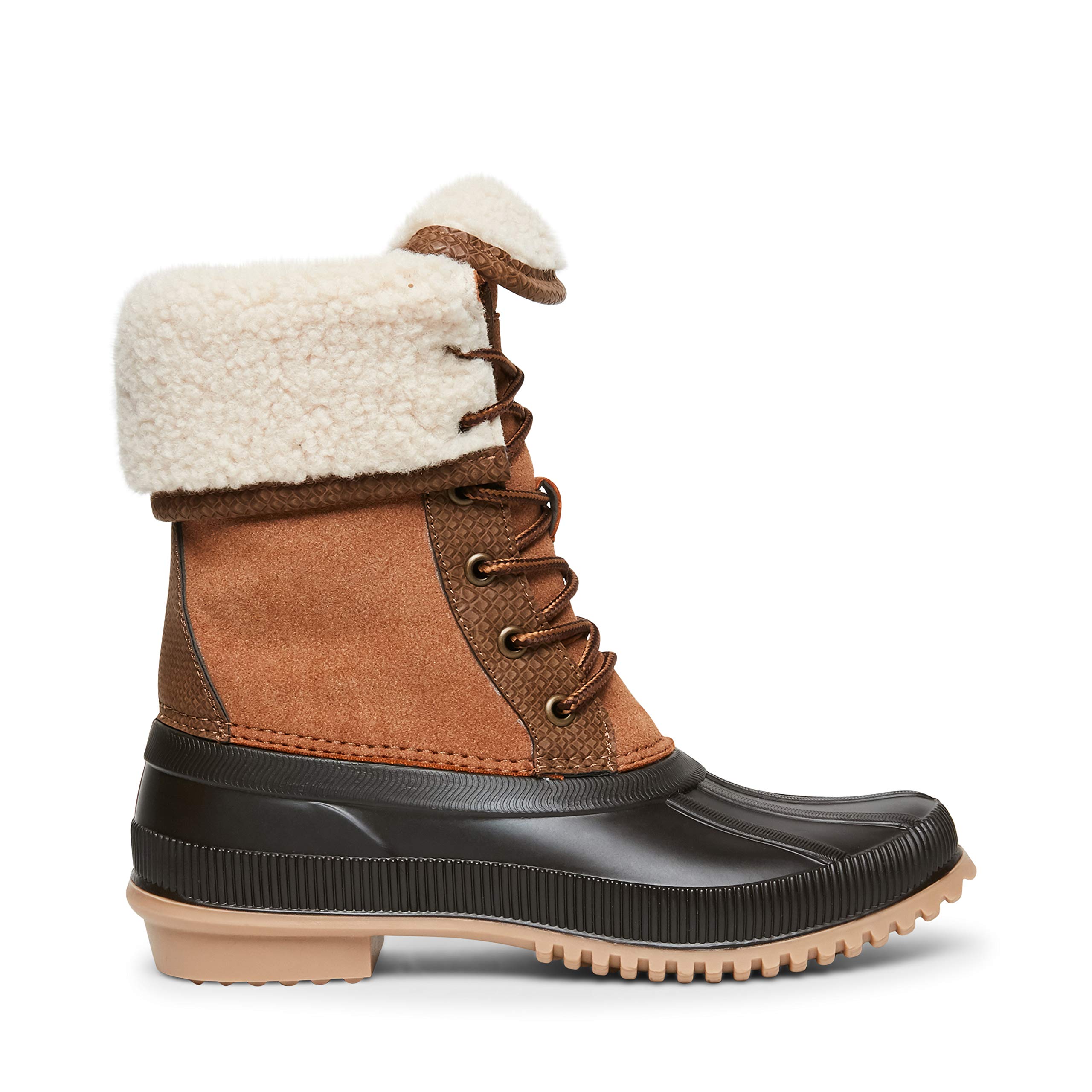 Madden Girl Women's Climbber Hiking Boot, Brown Multi, 6.5