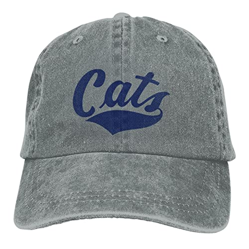 Montana State Bobcats Classic Cowboy Hat Adjustable Baseball Cap Unisex Casual Sports Hat Gray