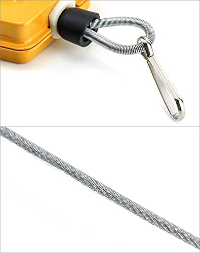 QWORK Spring Balancer, 1.1lbs - 3.3lbs Bearing Retractable Tool Fixture Holder for Assembly-line
