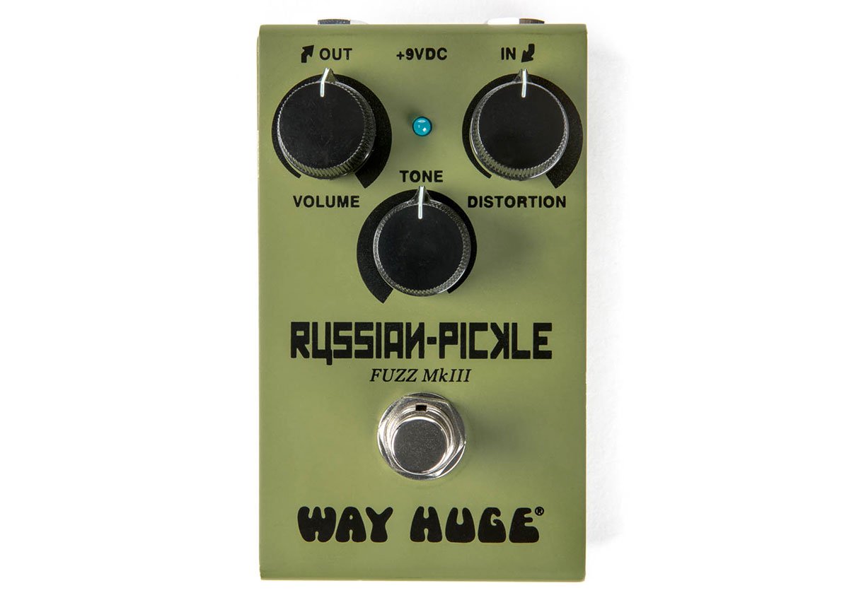 JIM DUNLOP Way Huge Smalls Russian-Pickle Fuzz Guitar Effects Pedal (WM42)