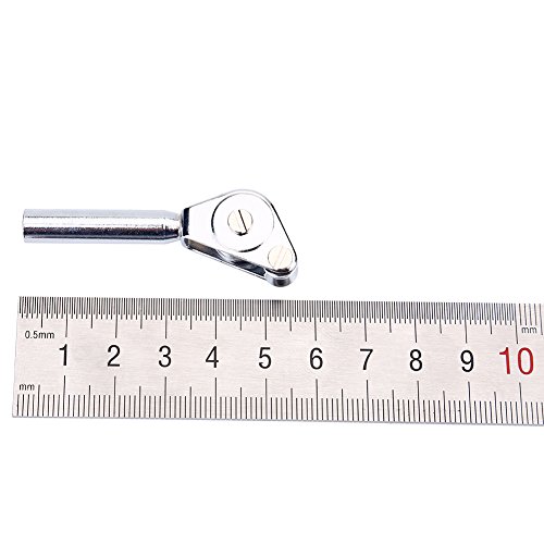 Junluck Fishing Roller Rod Tip Guide Trolling Accessory, Fishing Tackle Accessory, Sea Boat Use for Fishing Rod(5#)