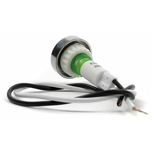 XAUJGRA Green LED Indicator Light KICSWIND5GN Muscle hot Rod Truck