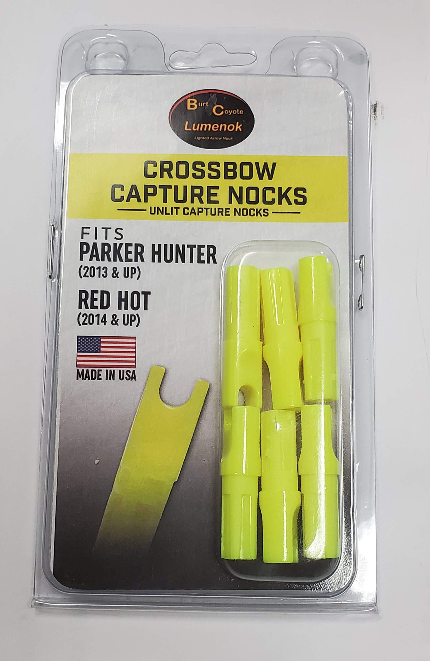 Lumenok Parker/Redhot Crossbow Capture Nocks