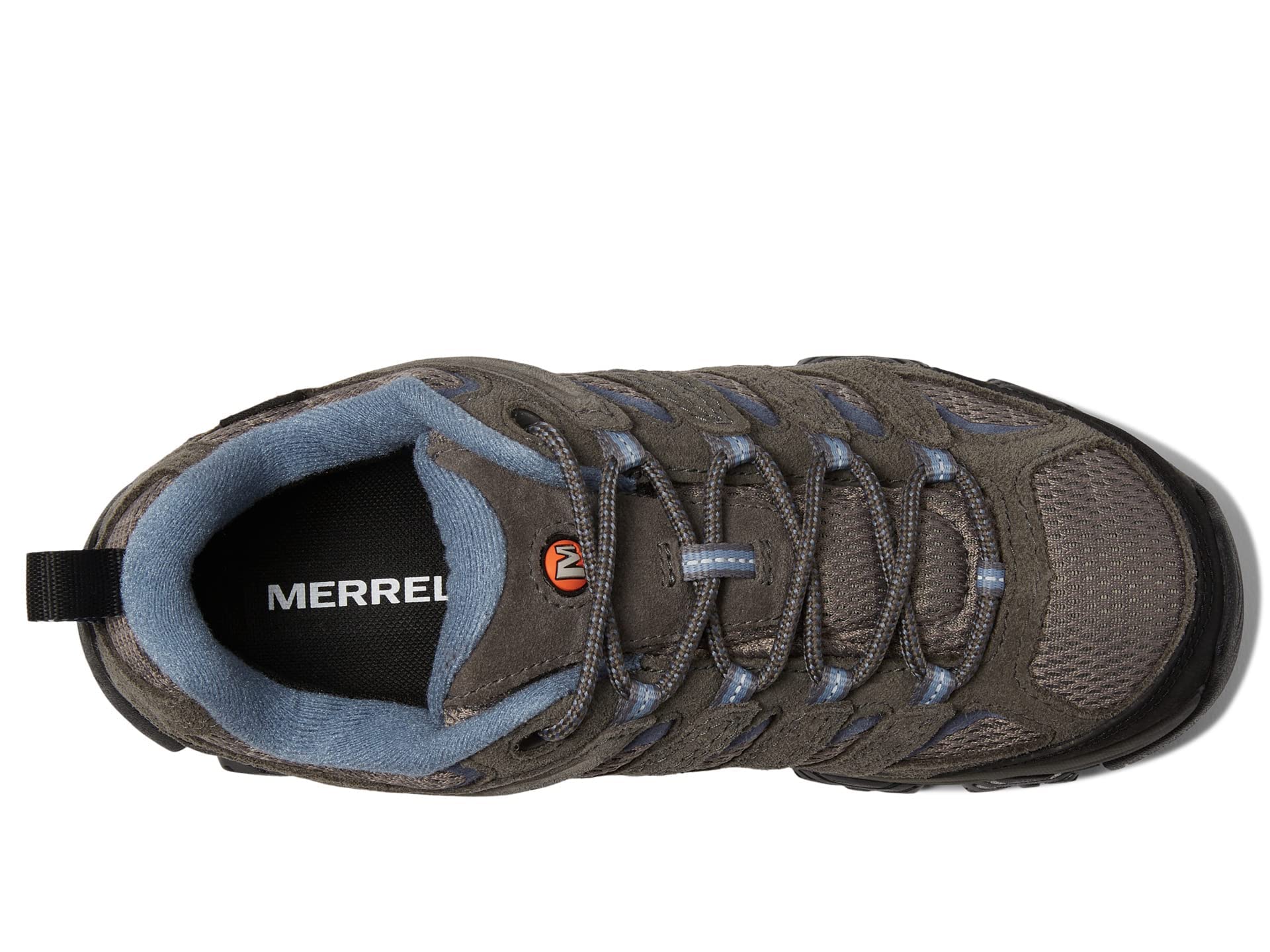 Merrell womens Moab 3 Waterproof Hiking Shoe, Granite, 8.5 Wide US