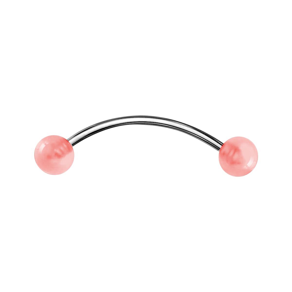 Luxe Modz Snake eye Tongue rings Piercing Jewelry Glow In the dark 10 Piece Value Pack Surgical Steel Long shaft 16 Gauge 14mm NO DUPLICATES