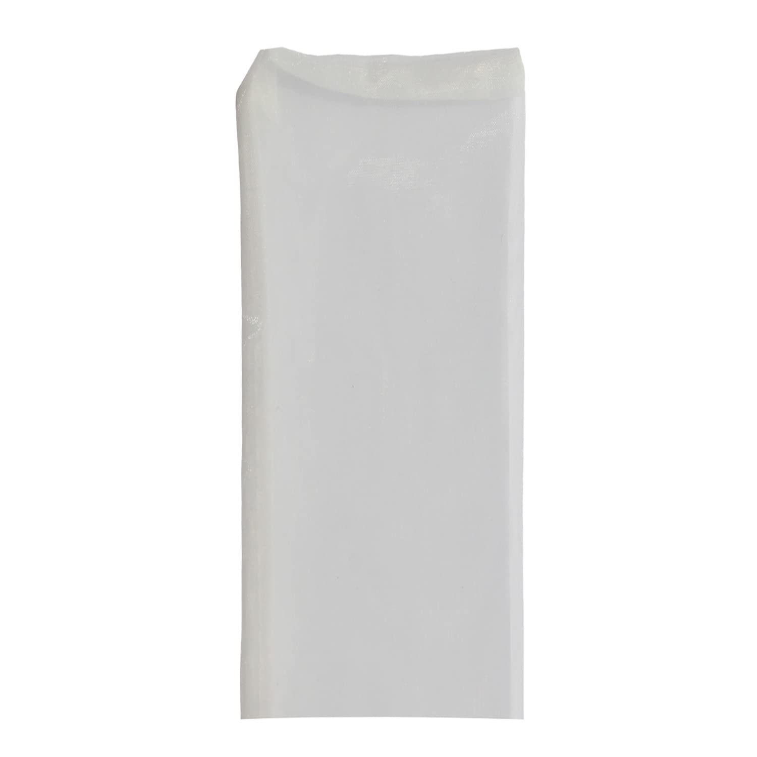 Premium Nylon Tea Filter Bags, 3" x 7", 15 PCS, 120 Micron Mesh Size, Double Stitching, Zero Blowouts, Made in the USA