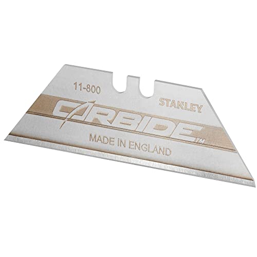 Stanley 8-11-800 Knife Blade "Carbide" (50 Piece), Silver