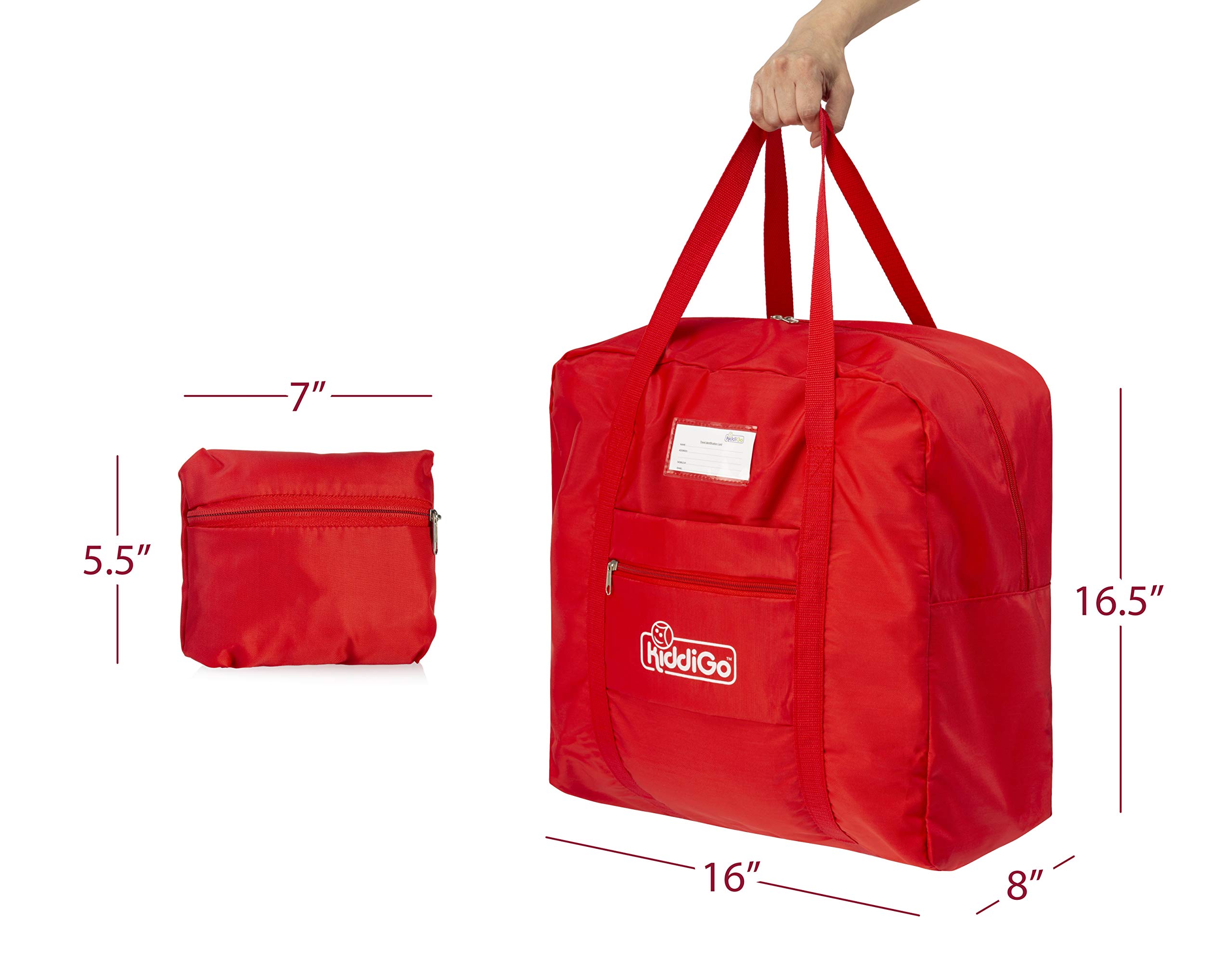 Kiddi Go Backless Booster Seat Bag (Red)