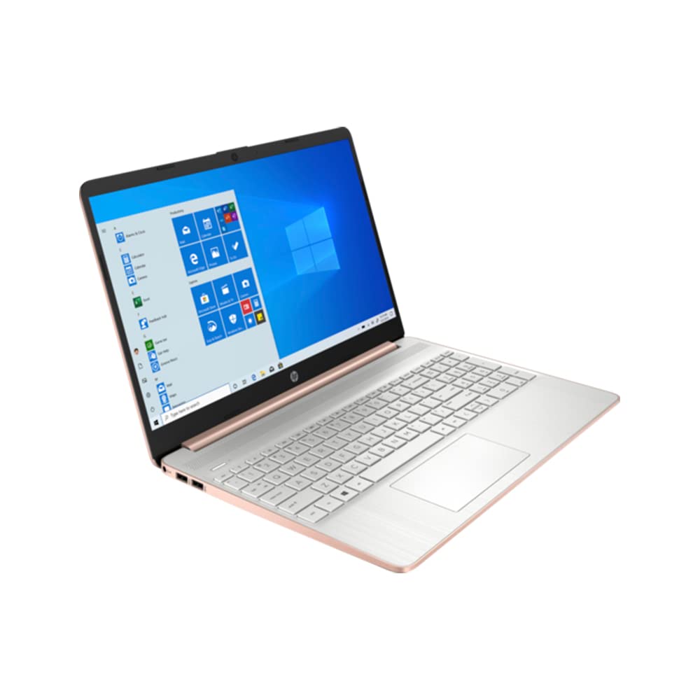HP 15.6" FHD Laptop Computer, AMD Ryzen 5-5500U Processor(Beats i7-1065G7), 16GB RAM, 512GB PCIe SSD, AMD Radeon Graphics, HD Webcam, HDMI, Bluetooth, Wi-fi, Win10, Gold, 32GB USB Card (Renewed)