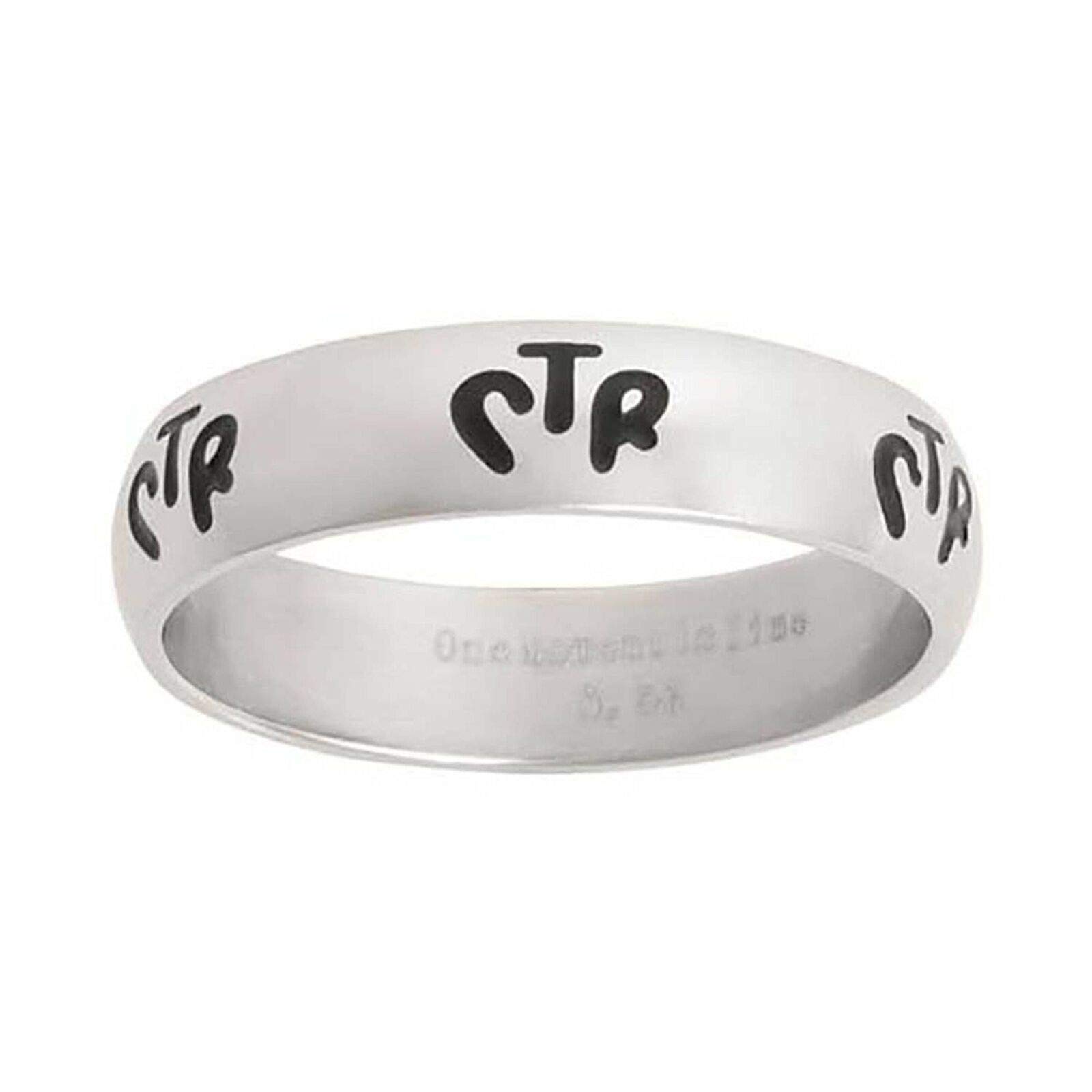 J66 - CTR RING Stainless Steel "Repeat Curve" (4.5)