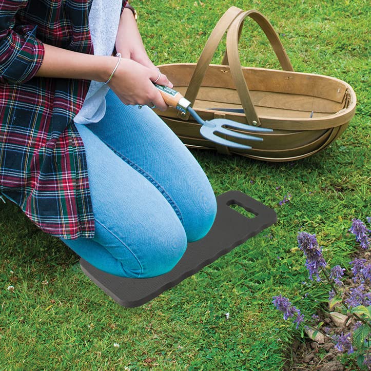 MAHIONG 6 Pack Garden Kneeling Pads, Foam Thick Knee Pad, Kneeler Mat for Long Gardening Hours, Yoga, Prayer and Exercise 16 x 7 x 1 Inch, Black