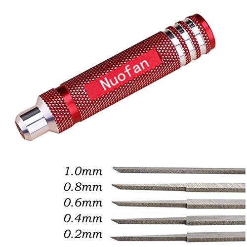 Prime Model Scriber Gundam Resin Carved Scribe Line Hobby Cutting Tool Chisel 5 Blades 0.2/0.4/0.6/0.8/1.0mm