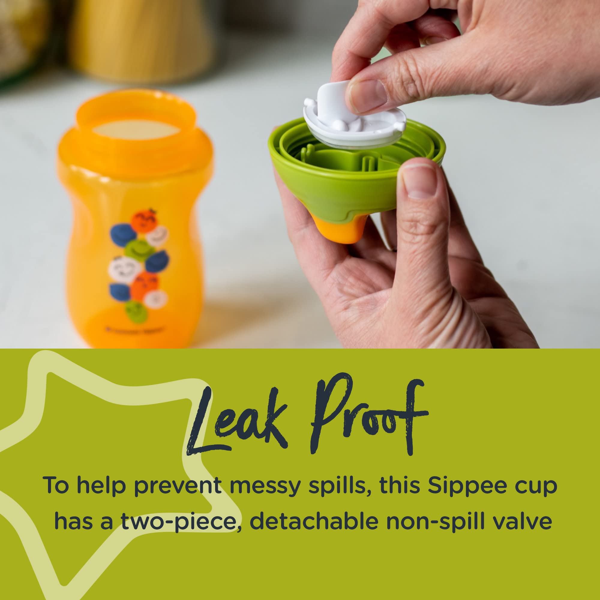 Tommee Tippee Sippee Cup, Water Bottle for Toddlers, Spill-Proof, BPA Free, 10oz, 9+ months, Pack of 3, Red, Blue and Green