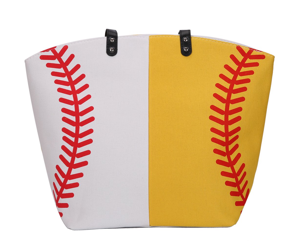 Large Baseball Tote Bag Sports Prints Utility Tote Beach Bag Travel Bag