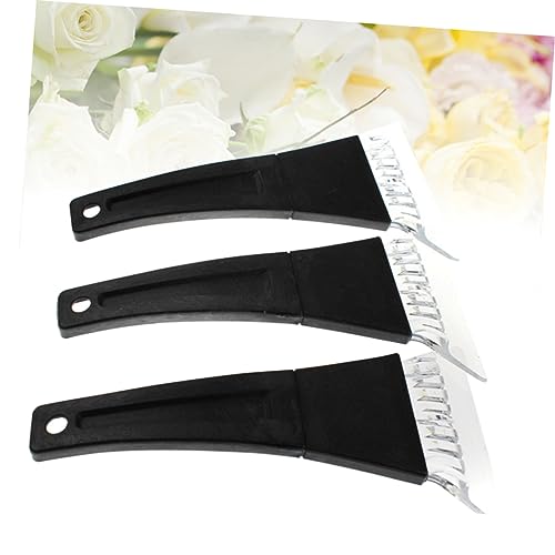 Vaguelly 3pcs Snow Remover Windshield Scraper Windshield ice Scraper car Snow plow