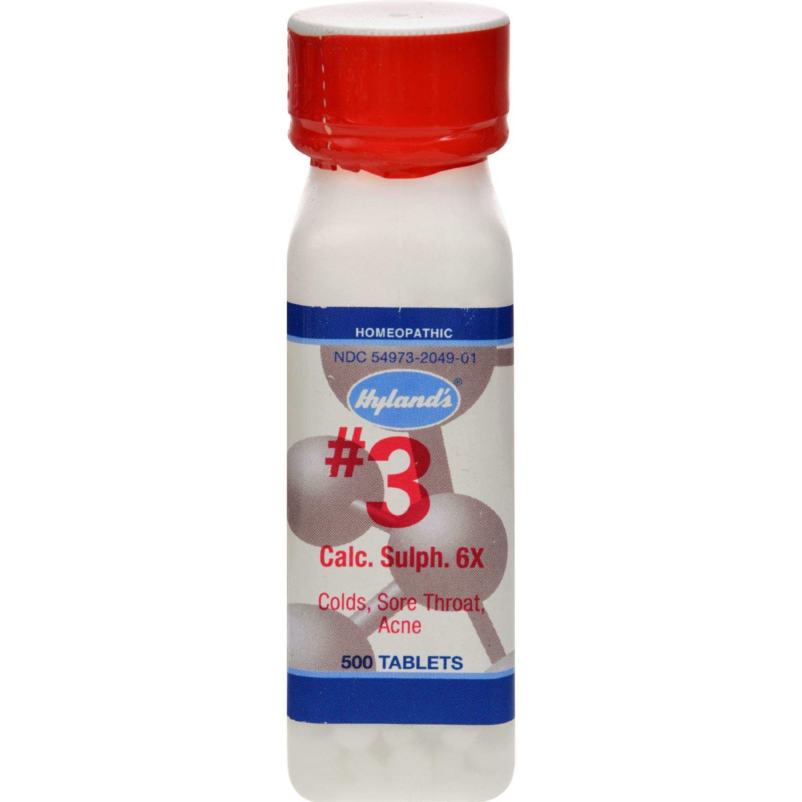 Hyland's No.3 Calcium Sulphate 6X - 500 Tablets