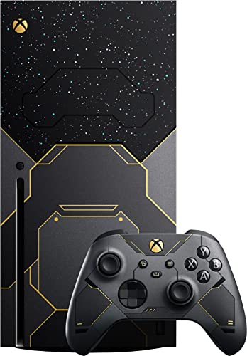 Microsoft Xbox Series X Halo Infinite Limited Edition: 1TB Black Console with U Deal HDMI