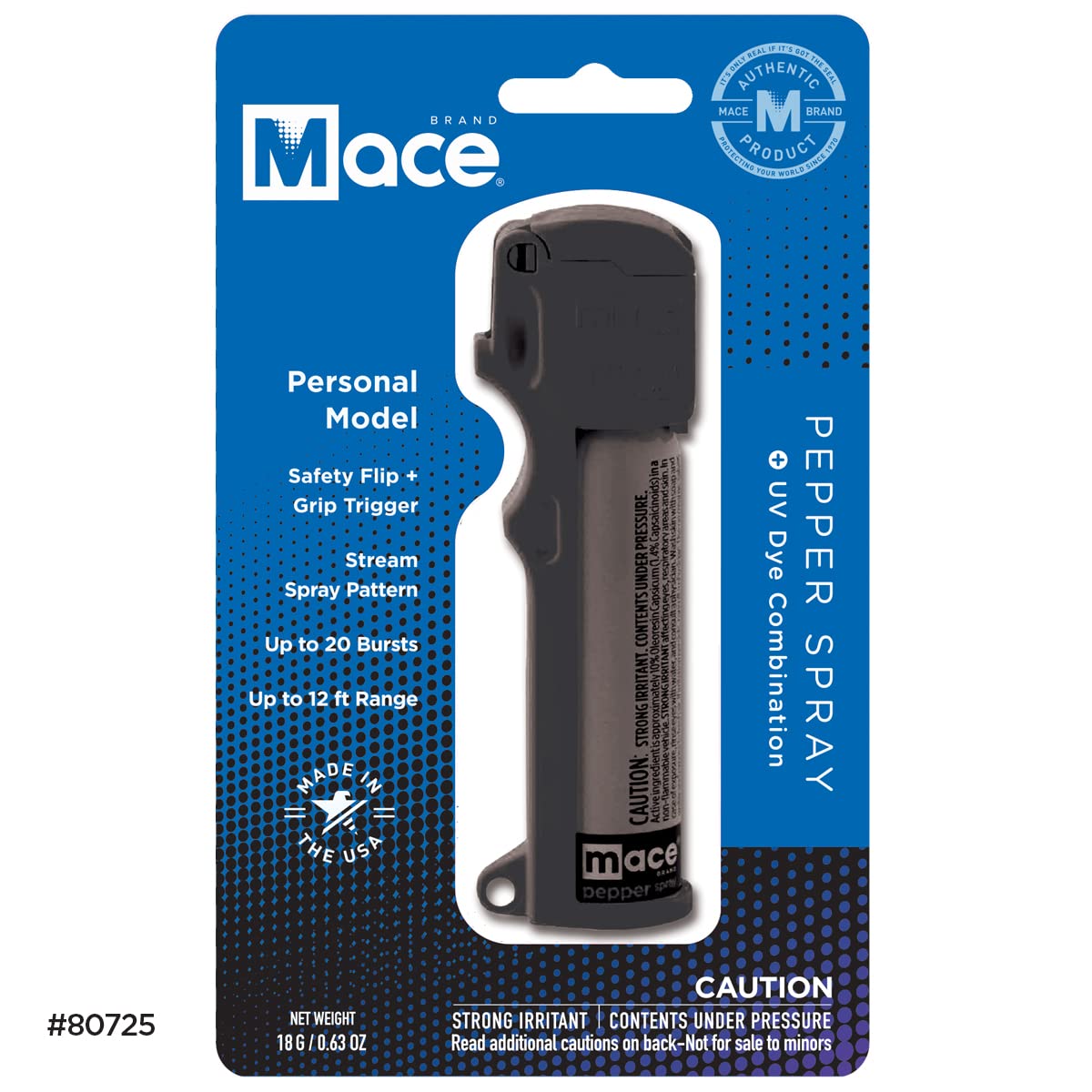 Mace Brand All Day Security Kit (Black) β Includes Mace Brand Night Defender Pepper Gel with LED Light, Mace Personal Pepper Spray, and Mace Sport Spray β Great for Self-Defense Any Time of Day
