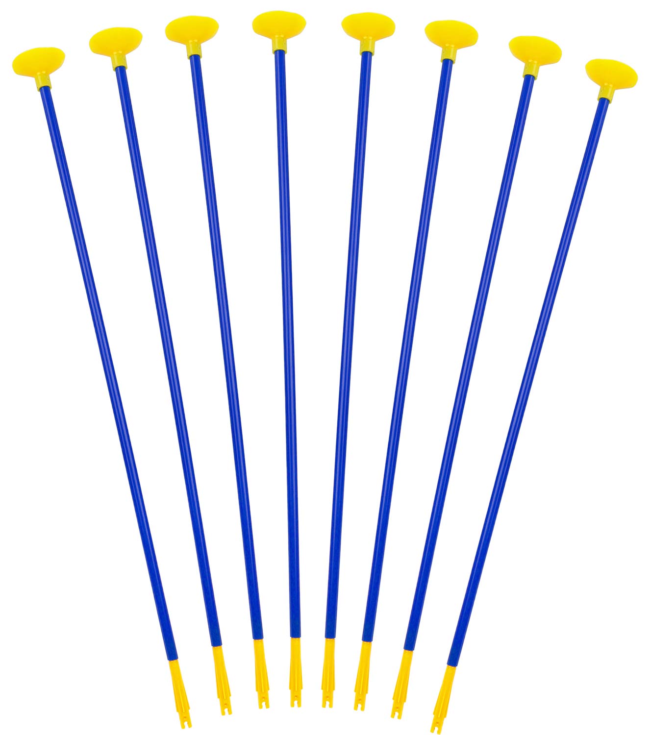 Kiddie Play Replacement Arrows for Kids Bow and Archery Set Toy Arrows with Suction Cups 23.5" (8 Pack)
