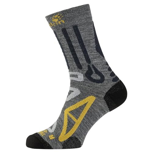 Jack Wolfskin Trekking Pro Classic Cut Socks, Dark Grey, Medium