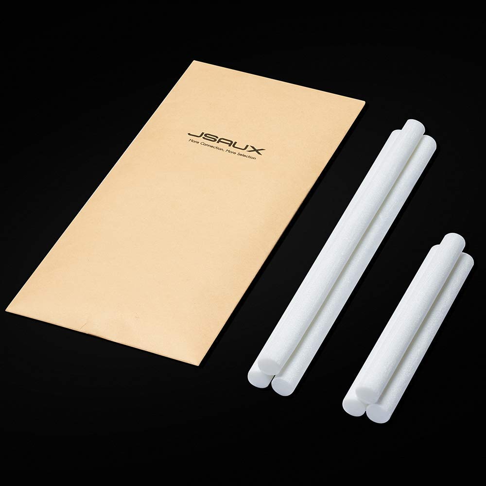 JISULIFE Humidifier Cotton Filter Wicks, 6 Pack Cotton Filter Refill Sticks Wicks Replacement (Long: 195mm/7.68inch, Short: 117mm/4.61inch) for Personal Humidifiers