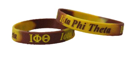 Iota Phi Theta Silicone Bracelet