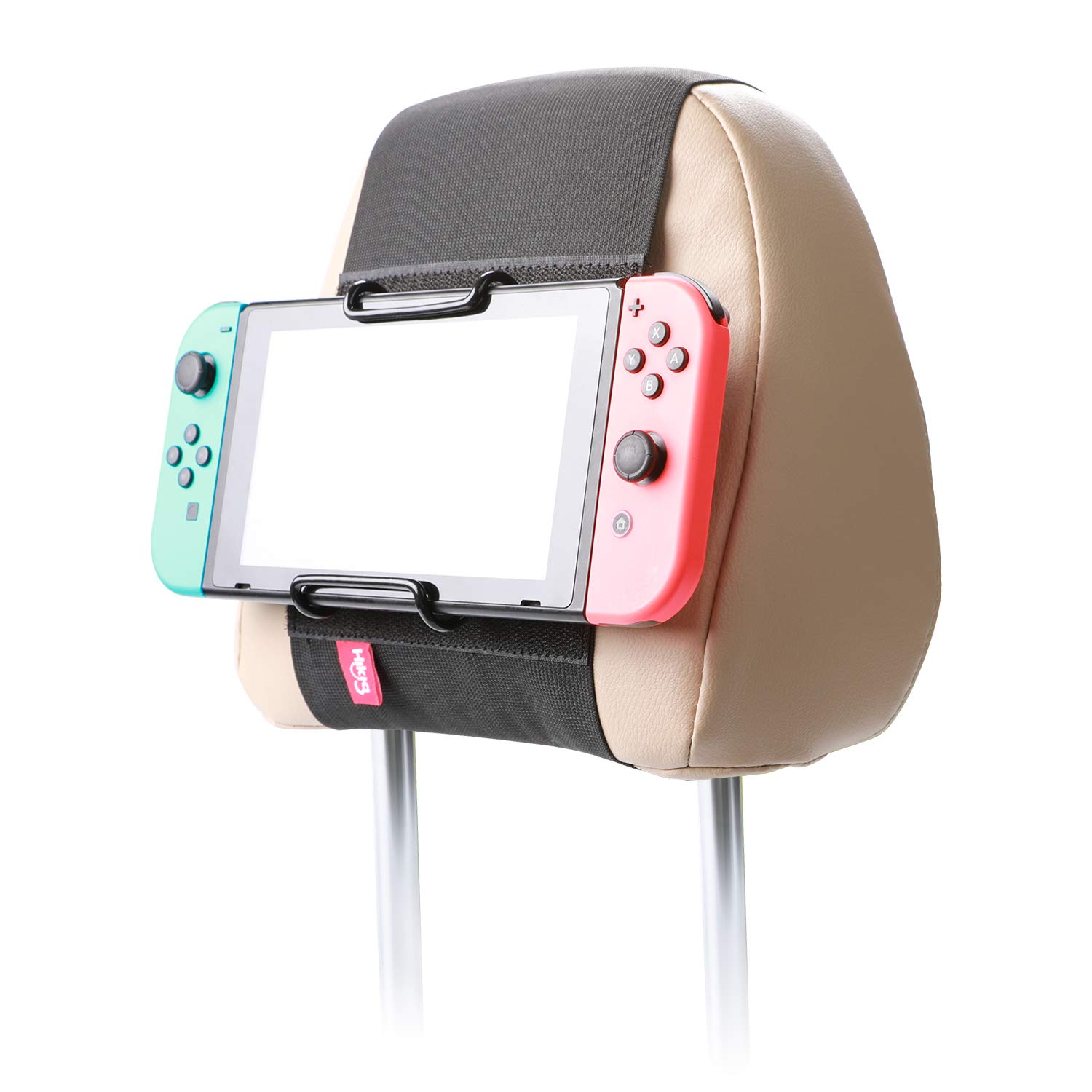 Hikig Car Headrest Mount Holder for Nintendo Switch Game Machine, Smart Phone and Other Tablets/Also fit for Planes Tray Table