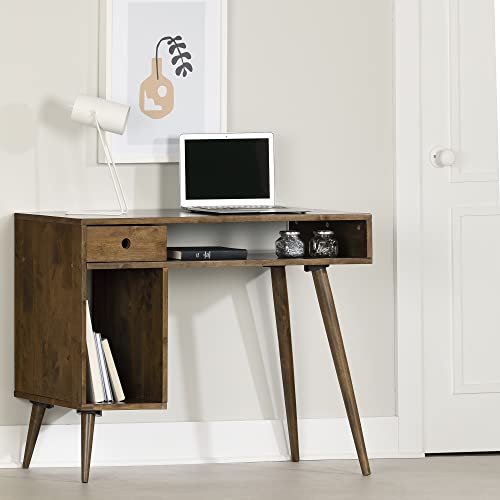 South Shore Kodali Computer Desk, Natural Walnut