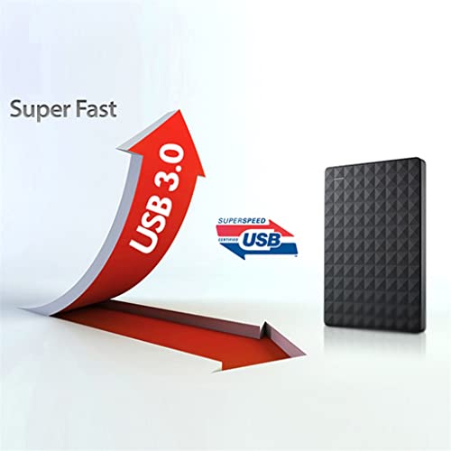 SGFDH Expansion HDD Drive Disk 1TB 2TB 4TB USB3.0 External HDD 2.5" Portable External Hard Disk (Color : D, Size : 2TB)