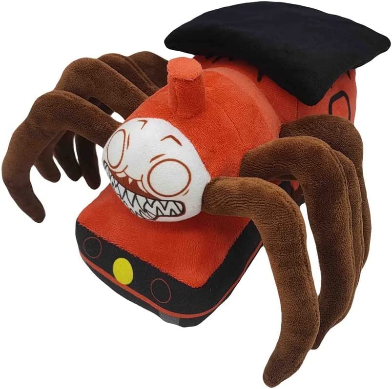 MODADM Choo Choo Charles Plush Toy, 8.7inch Charles Spider Train Doll, Choo Choo Train Plush Doll,Gift for Kids Fans