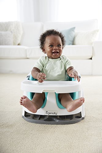 Ingenuity Baby Base 2-in-1 Seat - Peacock Blue