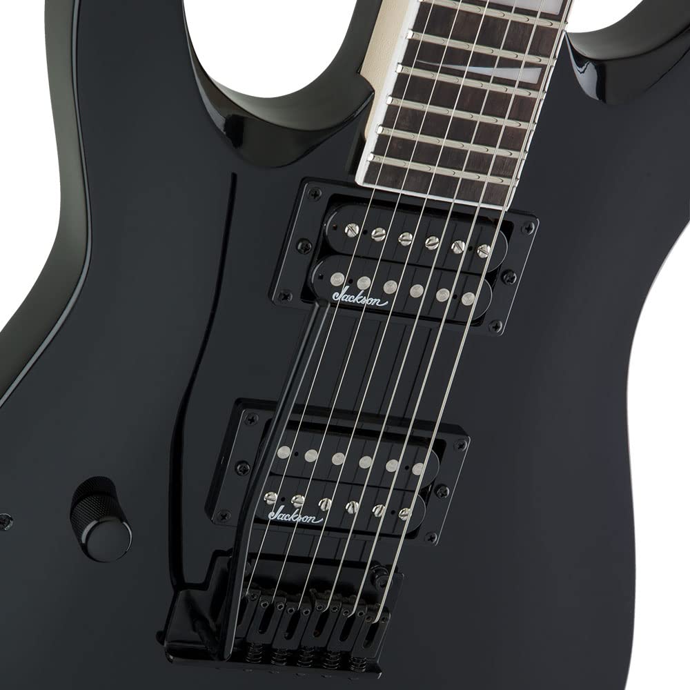 Jackson JS Series 6-String Dinky Arch Top JS22 DKA LH Electric Guitar with Amaranth Fingerboard and Maple Neck (Gloss Black)